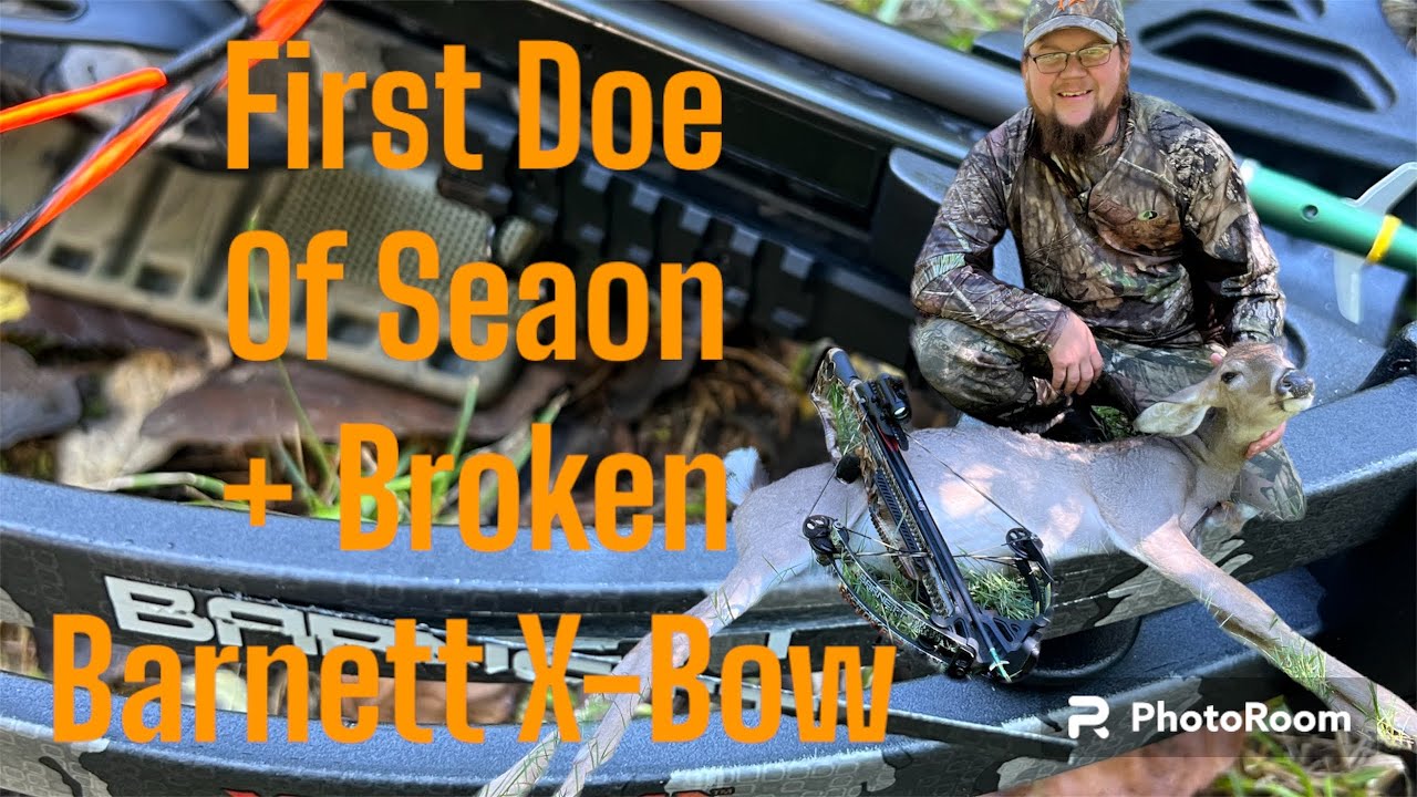 First Doe of 2023 Season- Brand New@barnettcrossbows XP 380 Limbs ...