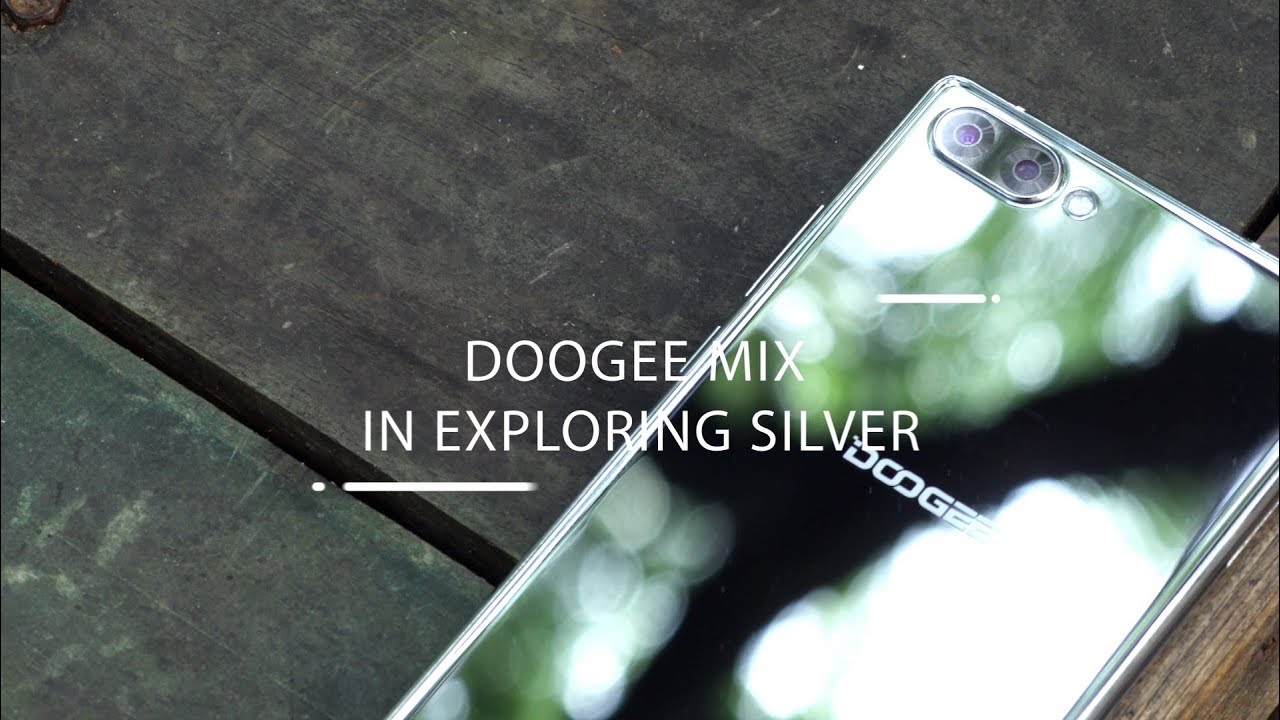 DOOGEE MIX in Silver hands-on review! - YouTube