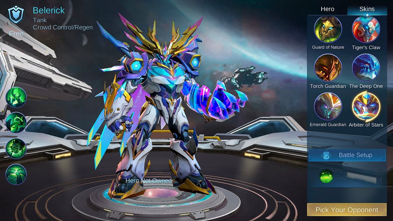 Belerick Epic Skin "Arbiter Of Stars" Gameplay Mobile Legends Belerick ...