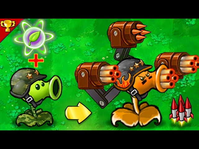 Plants Vs Zombies Gatling Pea