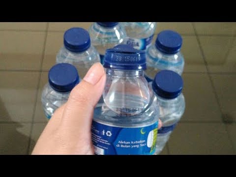Viral Tutup Botol Aqua Palsu