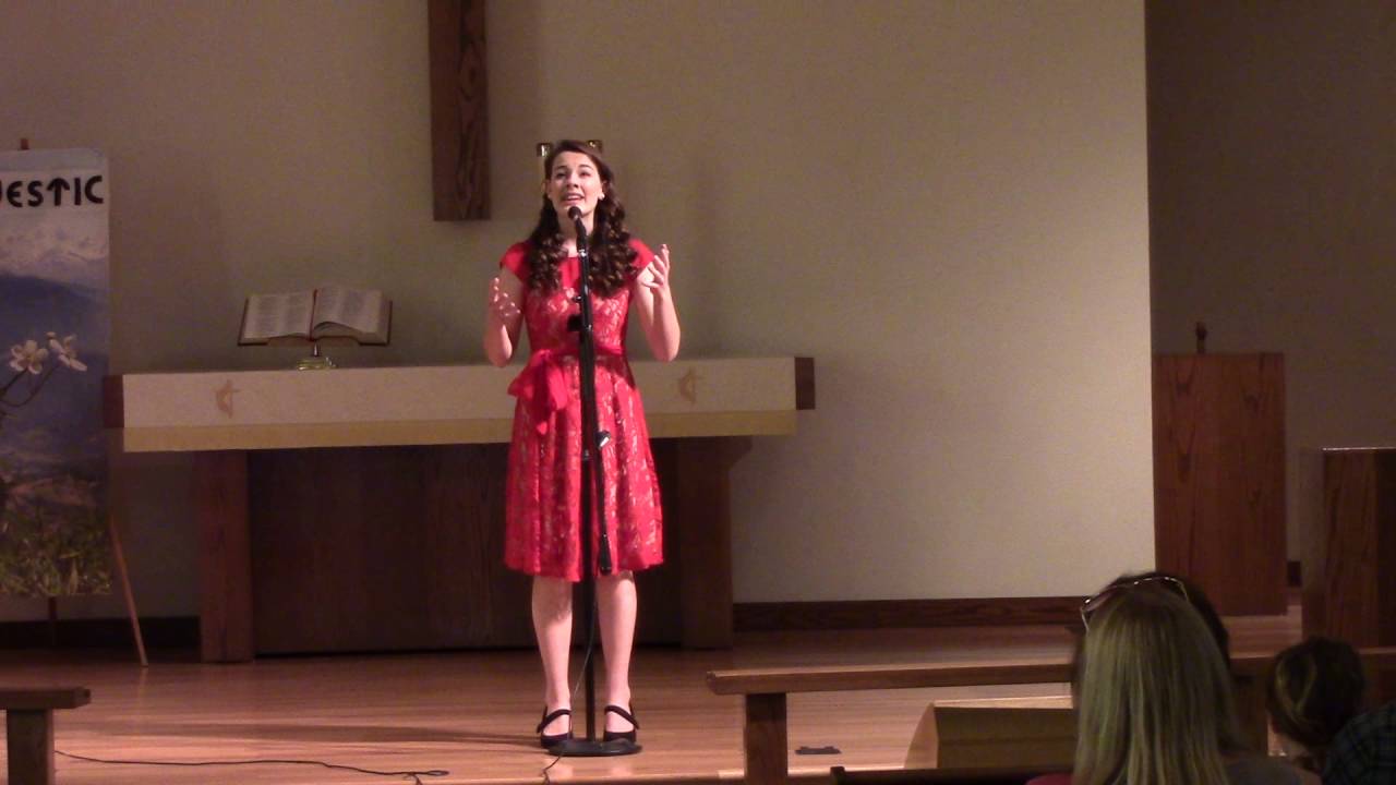 Grace Pichler singing "Gimme Gimme" from "Thoroughly Modern Millie ...