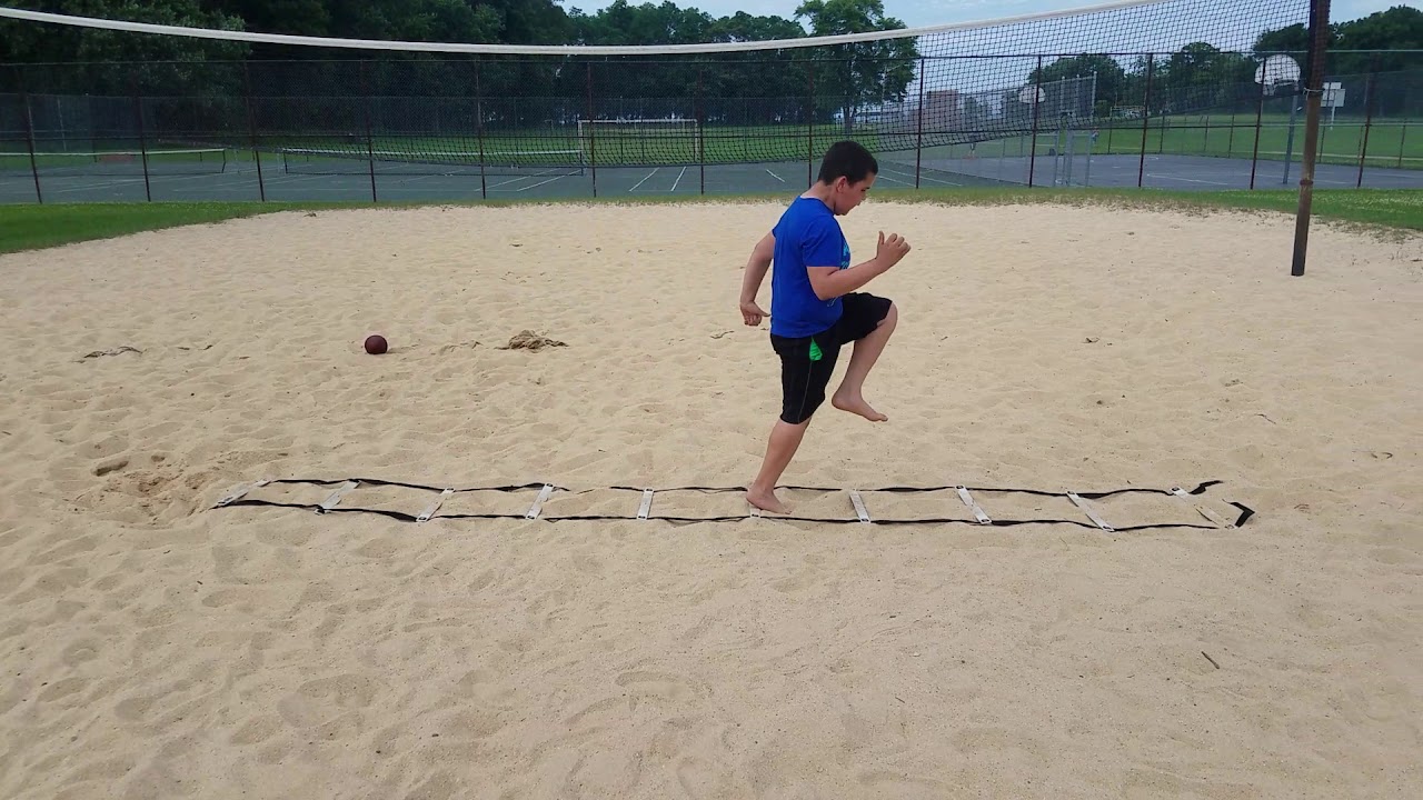 Sand workout 1 - YouTube
