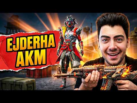 YENİ PREMİUM SANDIK GELDİ! EJDERHA ZIRHI AKM & SİBER MUMYA SETİ! PUBG Mobile