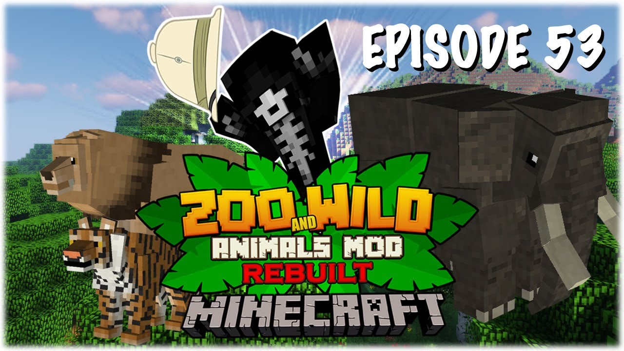 Minecraft: Zoo and Wild Animal (ZAWA) Mod - S2E53 - Monkey Business ...