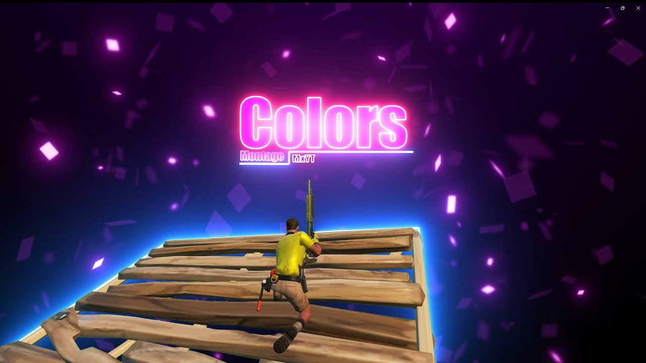 COLORS🎨 *BEST* FORTNITE OVEREDIT 4K MONTAGE! - YouTube