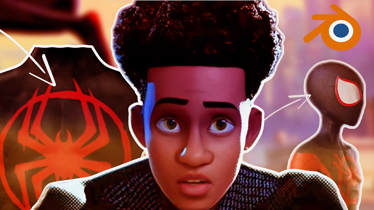 Creating Miles Morales from Into the Spider Verse - Full Character in ...