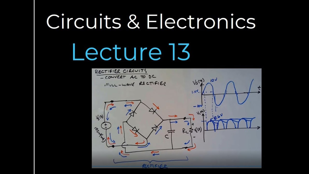 Circuits & Electronics - Lecture 13 (Fall 2020) - YouTube