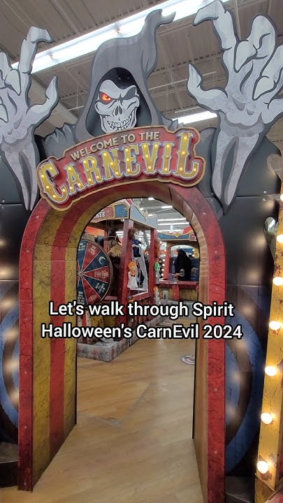 Spirit Halloween Carnevil Walkthrough 🤡👻 - YouTube