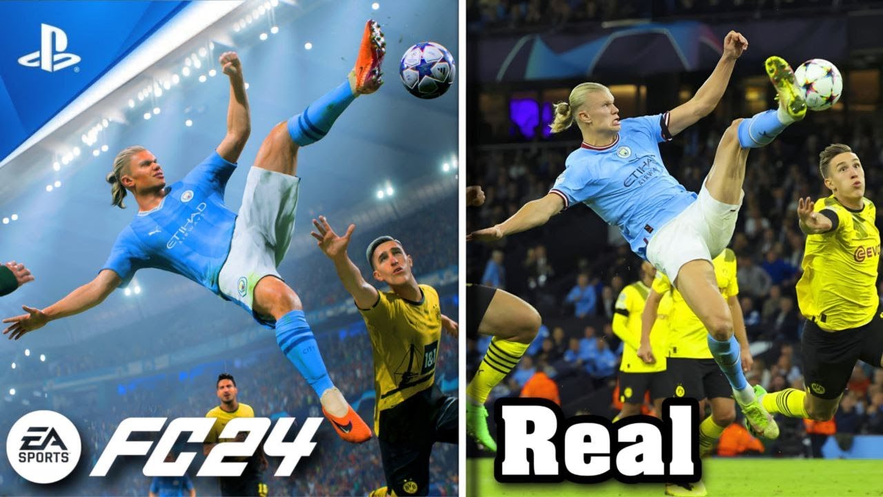 INSANE REALISTIC GRAPHICS OF EA FC 24 GAMEPLAY | FC 24 GAMEPLAY - YouTube