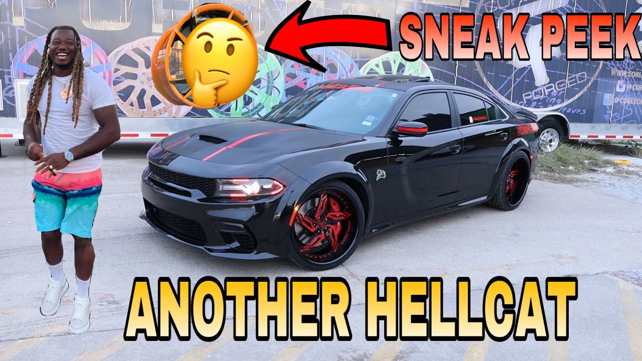 ANOTHER WIDEBODY HELLCAT ON CORLEONE WHEELS AND NEW C8 WHEEL SNEAK PEEK ...
