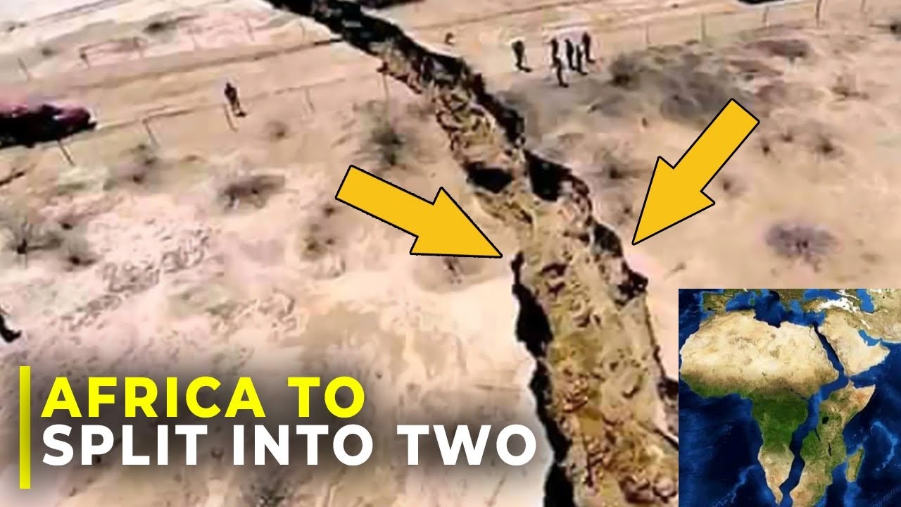 Africa Continent To Split Into Two - YouTube