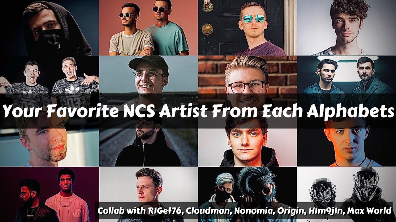 Your Favorite NCS Artist From Each Alphabets - YouTube
