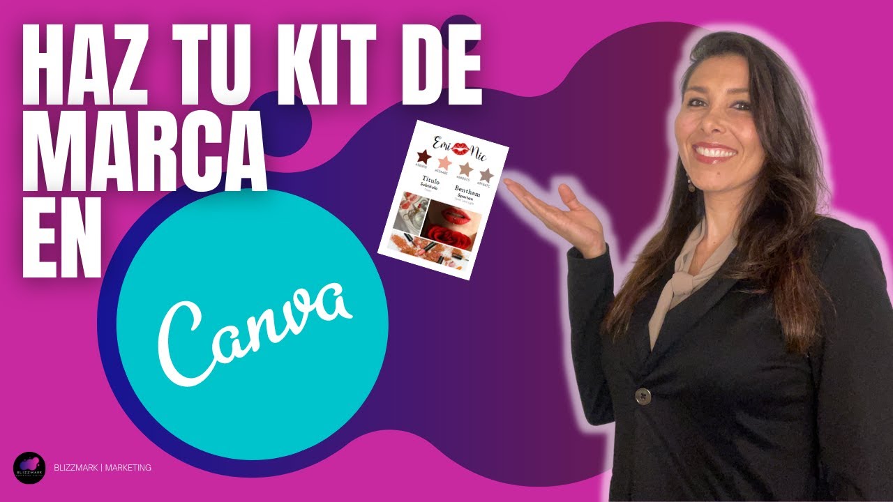 ¿Cómo hacer un kit de marca en Canva? | Crea tu Kit de Marca - YouTube