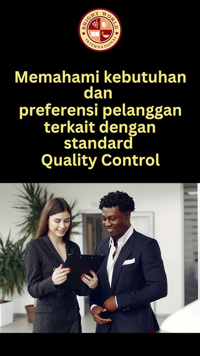 Materi Training Yang Membuat Karyawan Baru Berhasil Di Quality Control - YouTube