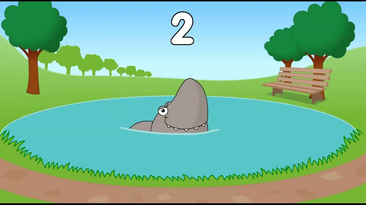 5 Sharks Swimming (adding), Help Kidz Learn - YouTube
