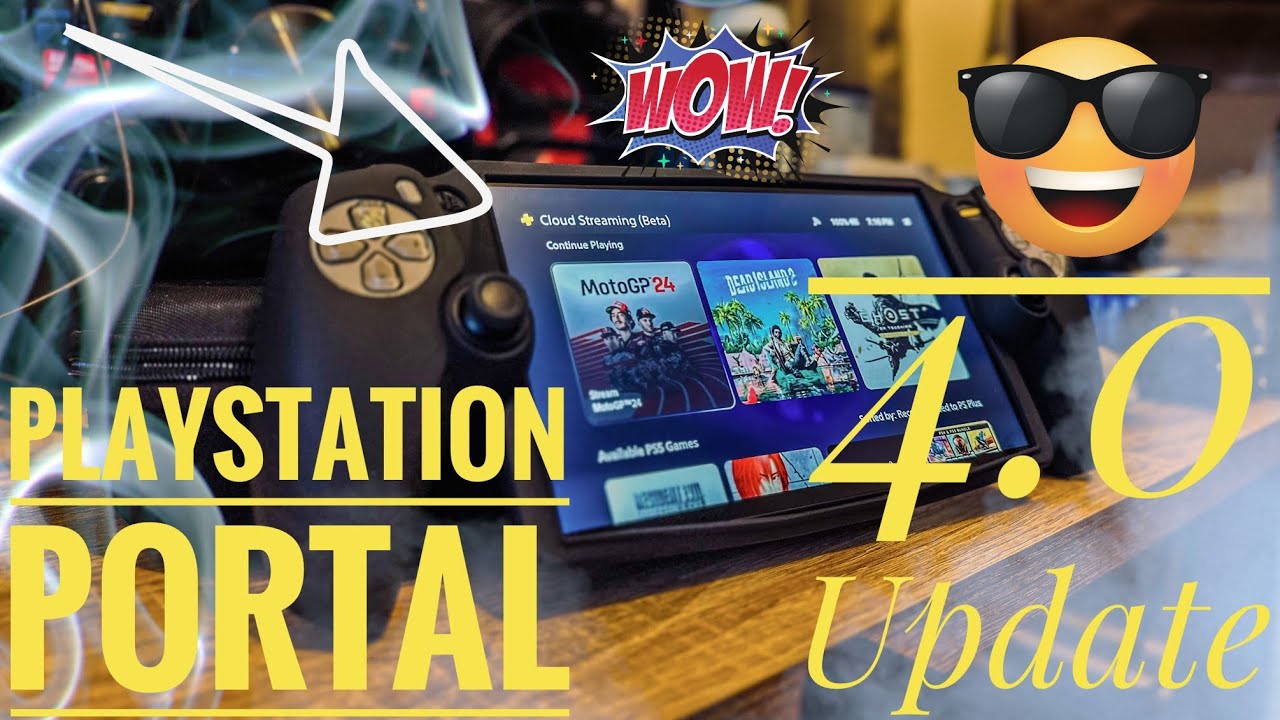PS Portal 4.0 Huge Update: The Future of Handheld Gaming? - YouTube