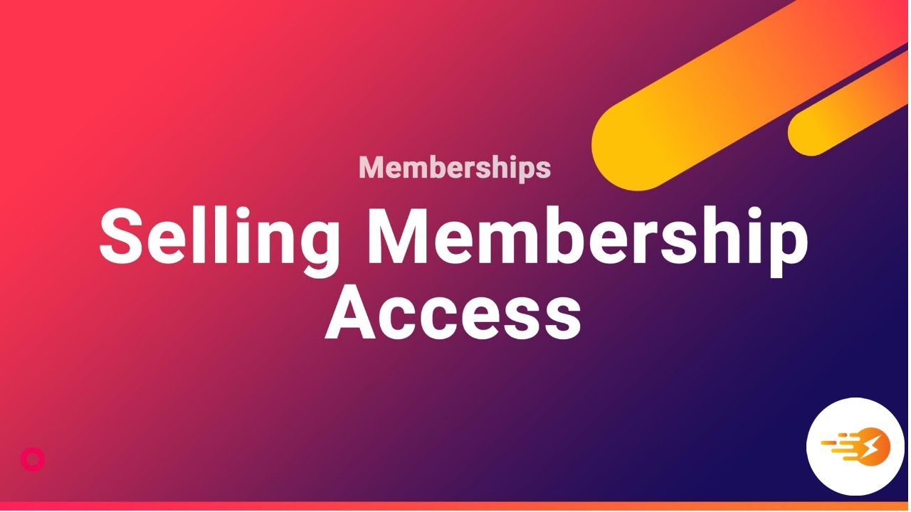 Selling Memberships Courses + Sign Up Forms - YouTube