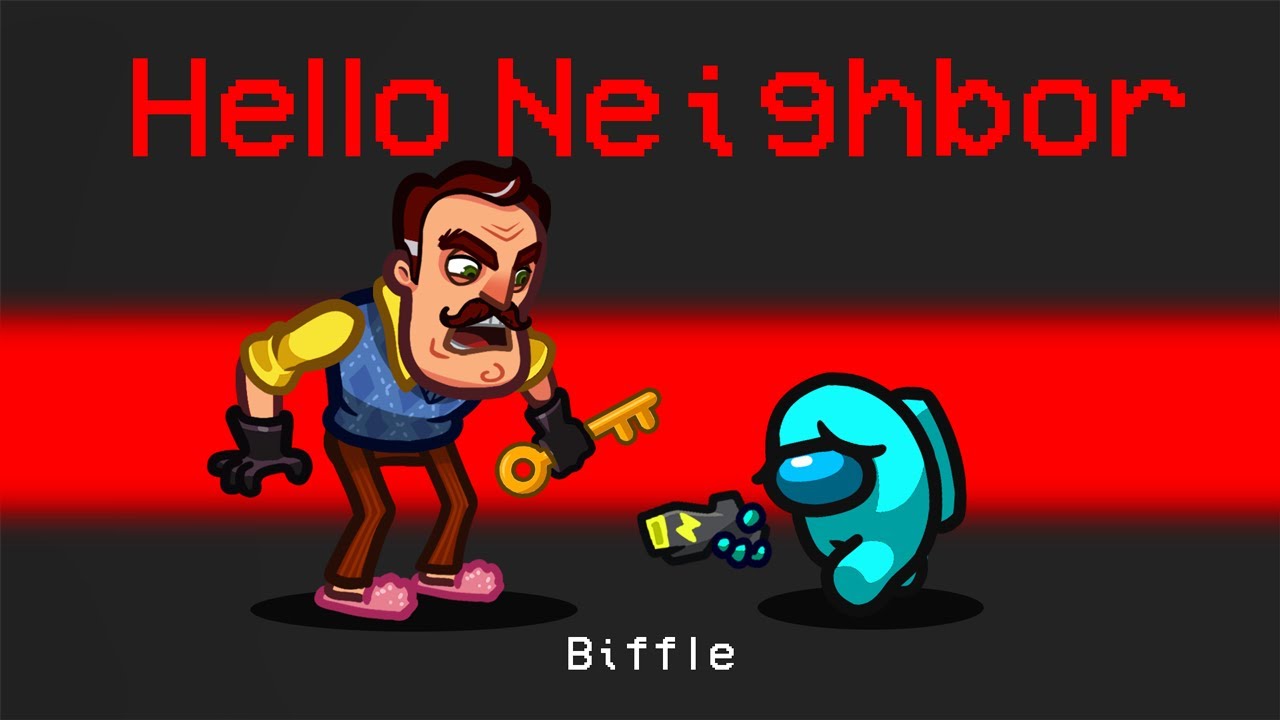 HELLO NEIGHBOR Mod in Among Us - YouTube