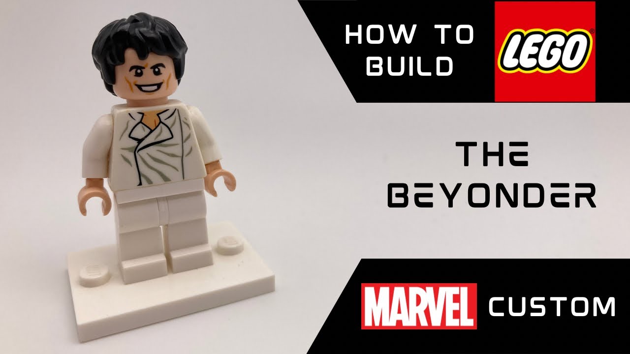 How to build a Lego Beyonder minifigure (purist custom) - YouTube