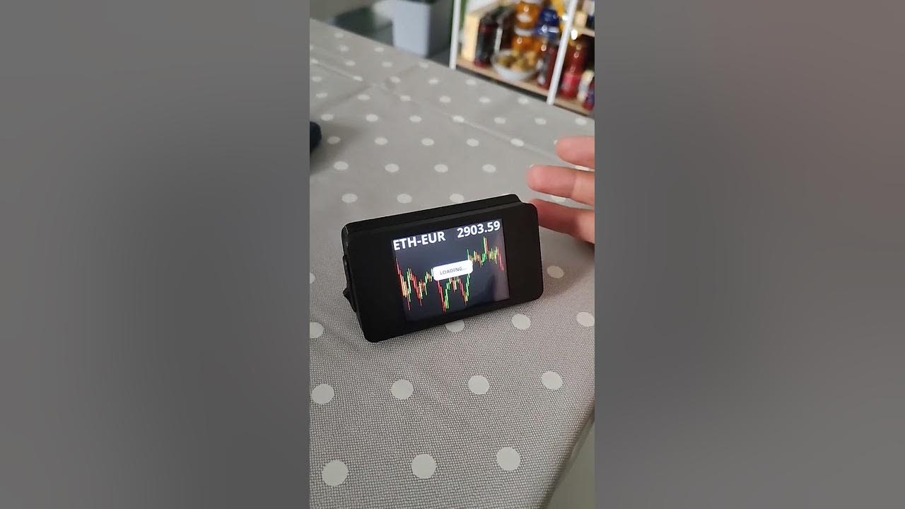 ESP32 Cheap Yellow Display (CYD) 2432S028 CryptoMonitor - YouTube