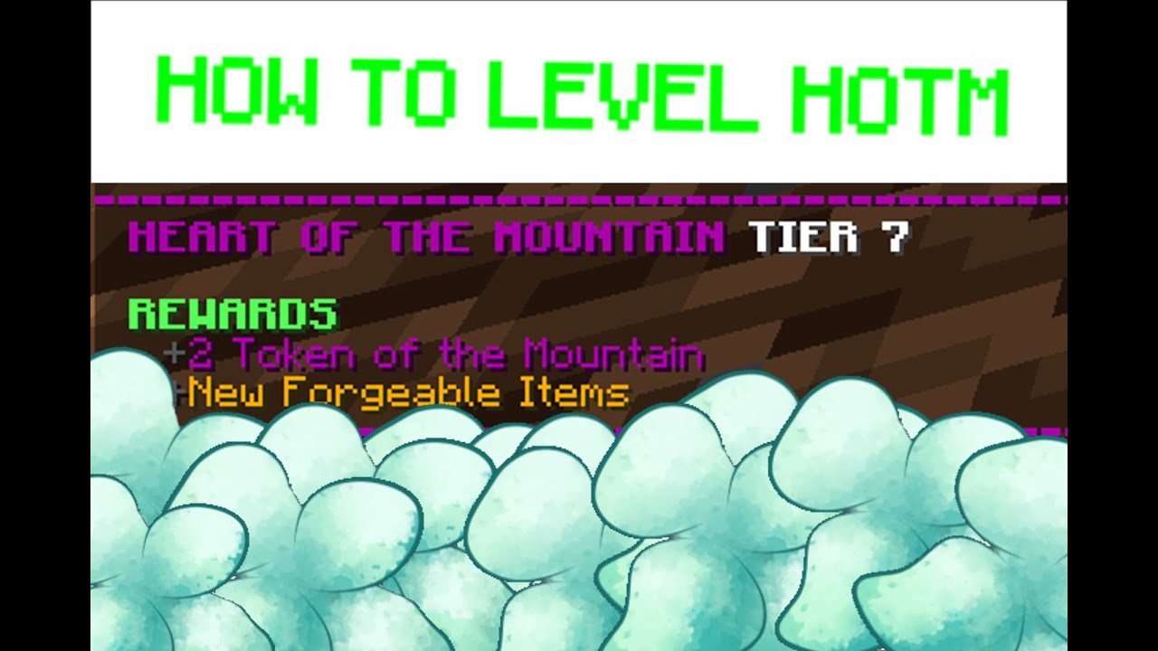 HOW TO GET HOTM EXP ~ Hypixel Skyblock - YouTube