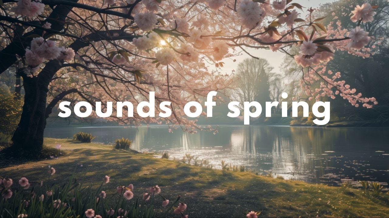 Spring Garden Ambience 🌸 | 3h Relaxing Nature Sounds & Birdsong ...