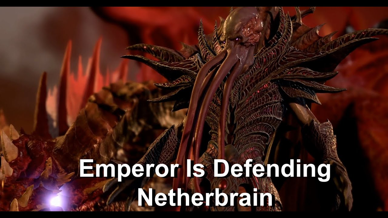 Emperor Is Defending Netherbrain | Ultra 4k | Baldur's Gate 3 - YouTube