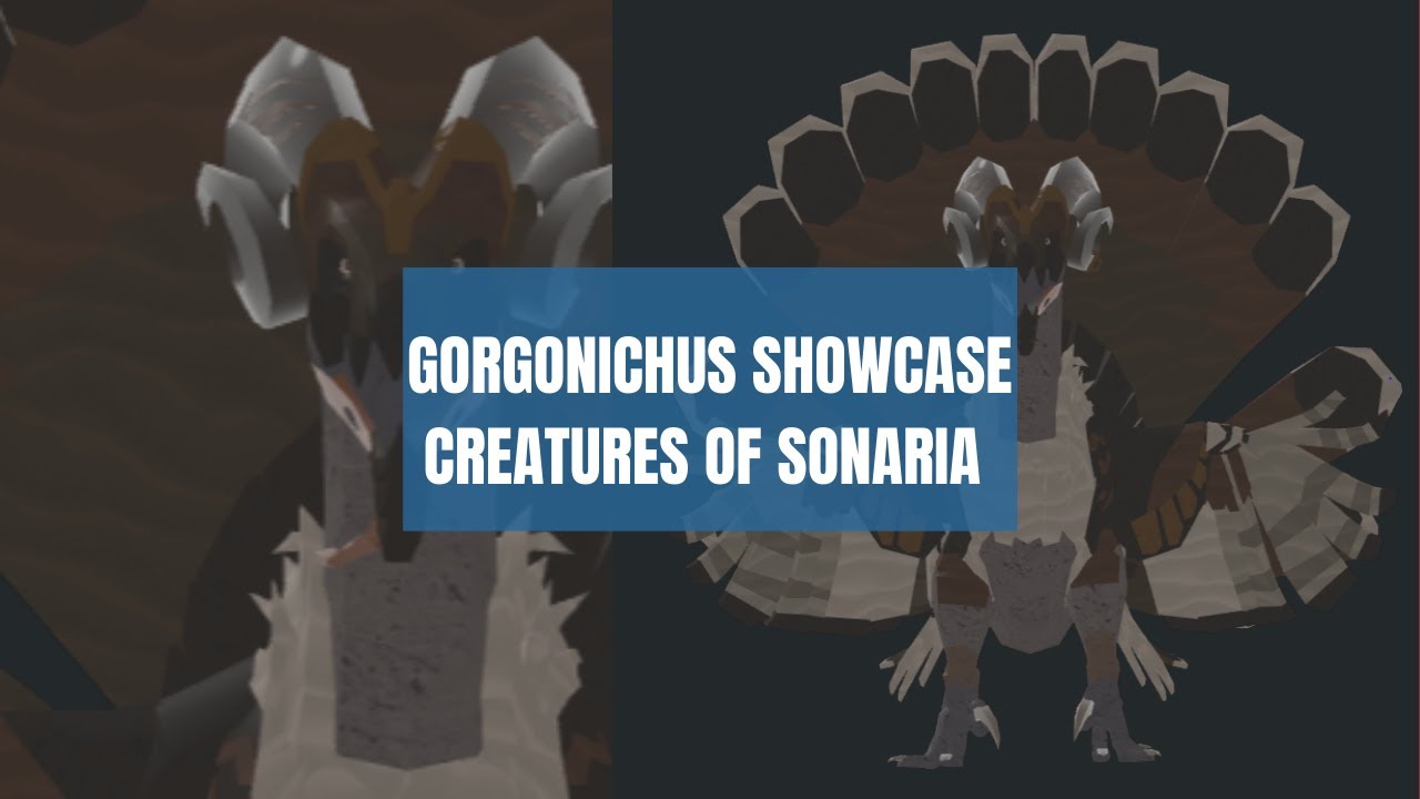 Gorgonichus showcase| Creatures of sonaria - YouTube