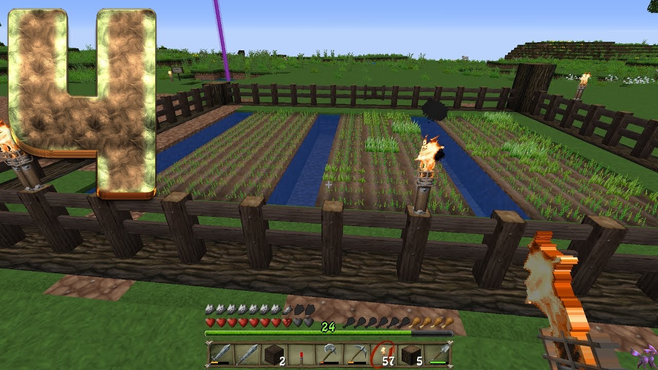 Das erste Feld wird bestellt - 💎Minecraft | Folge #004 S3 - YouTube