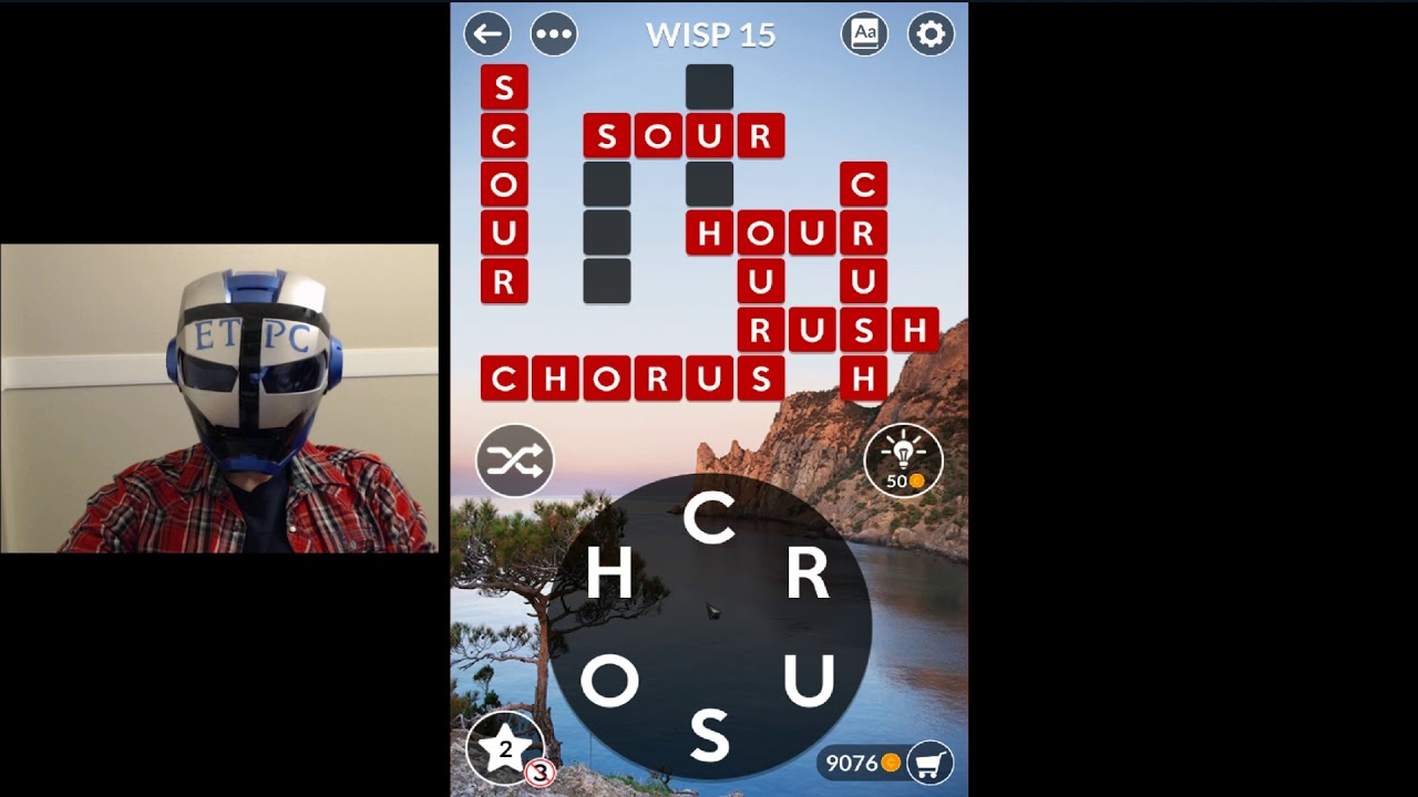 WORDSCAPES WISP 15 ANSWERS (STONE) masaya ang mga salita - YouTube
