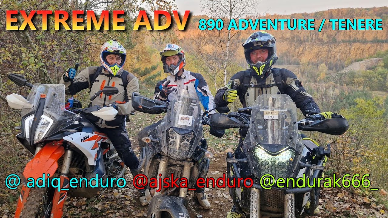 Extreme ADV with Endurak666 - KTM 890 Adventure R vs YamahaTenere - YouTube