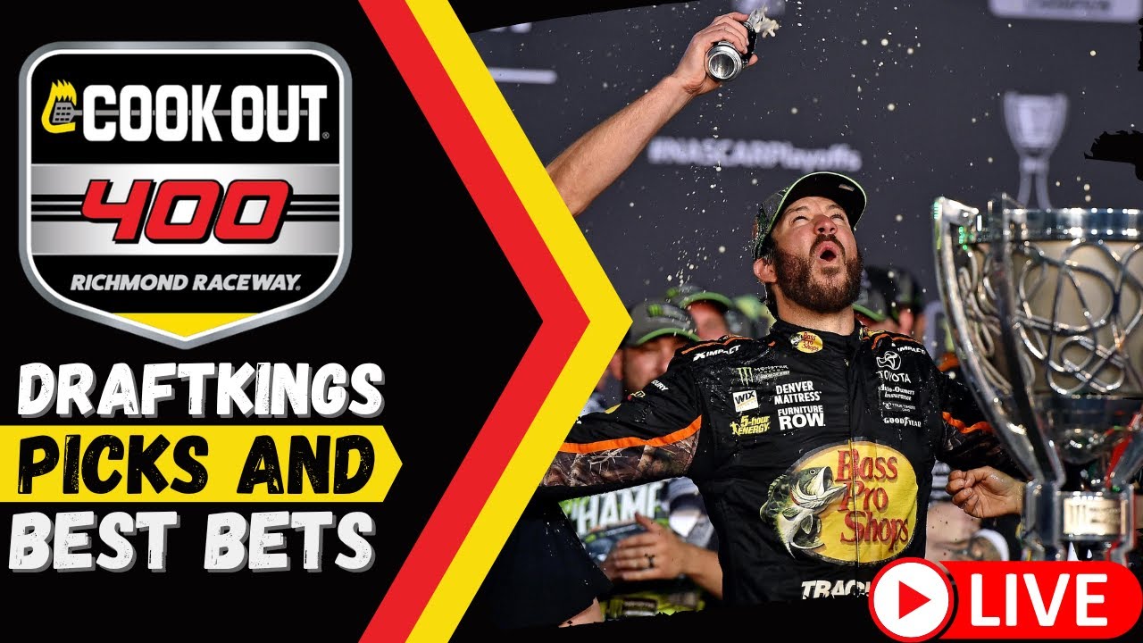 Cook Out 400: DraftKings Picks and Best Bets | Livestream - YouTube