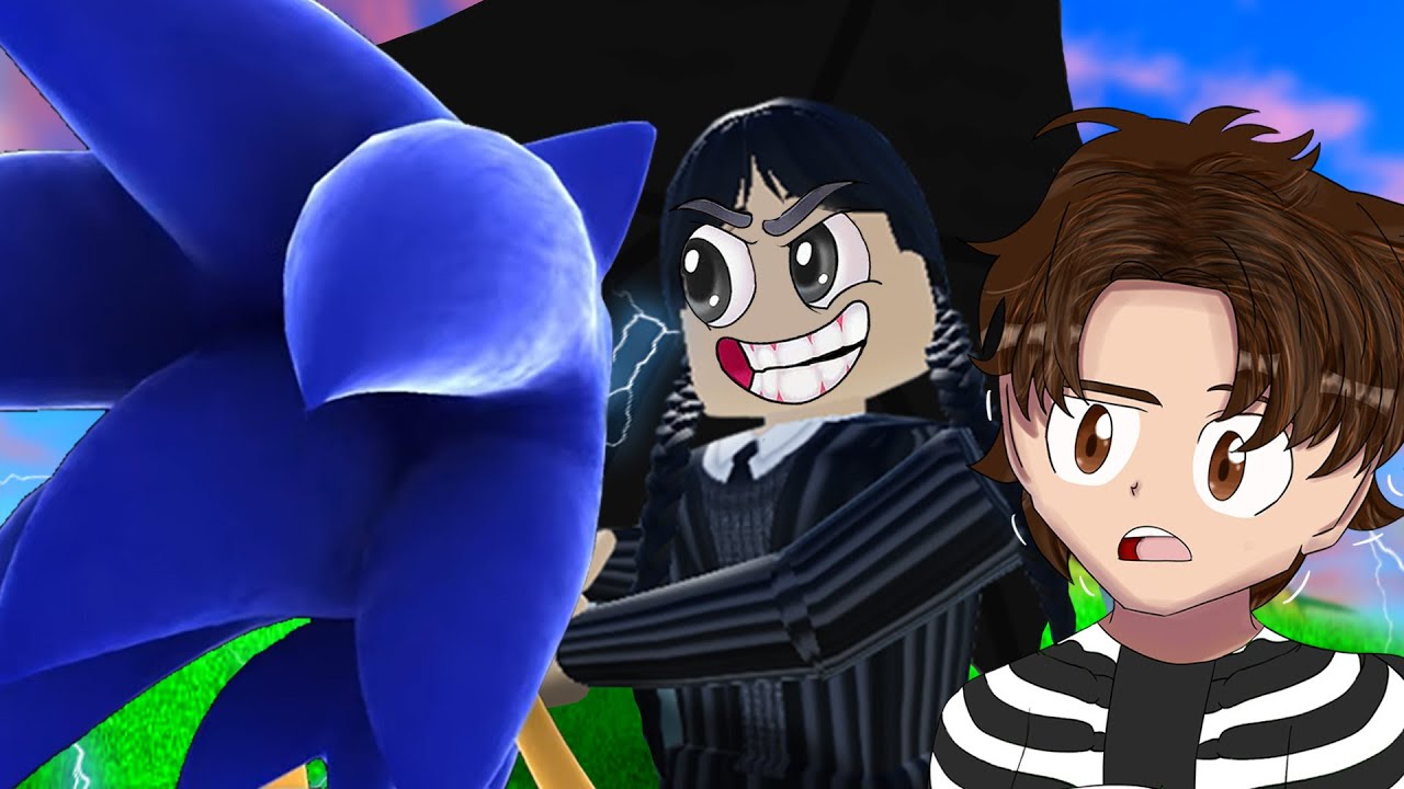 SONIC becomes WEDNESDAY's PRINCIPAL! (ROBLOX STORY) - YouTube