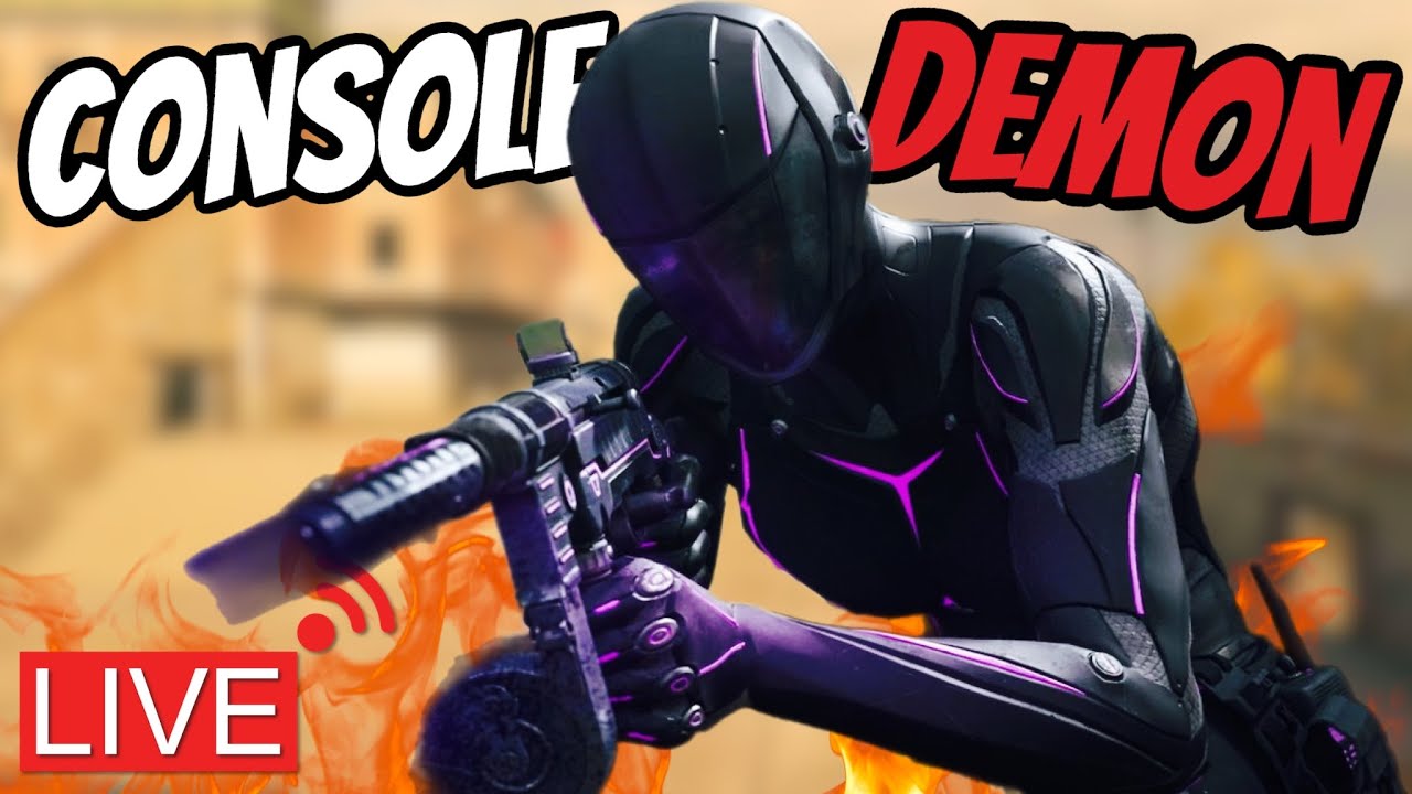 🔴LIVE - CONSOLE DEMON WITH GODLY MOVEMENTS | CHILL VIBES 🌴| Rebirth ...