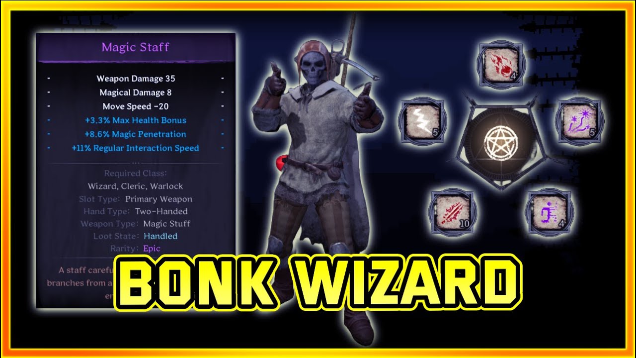 Budget Bonk Wizard | Solo Dark and Darker - YouTube