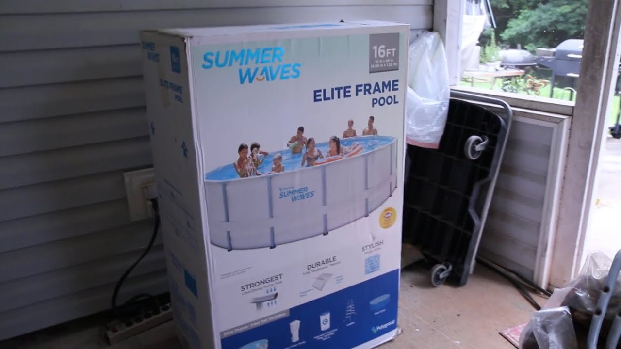 WE GOT A NEW SWIMMING POOL!!! - YouTube