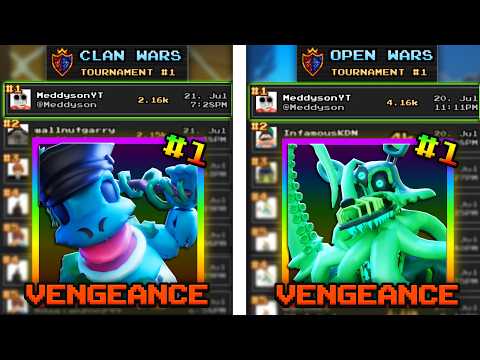 Getting #1 in CLAN WAR for BOTH SHINY REWARDS in Five Nights TD 2..