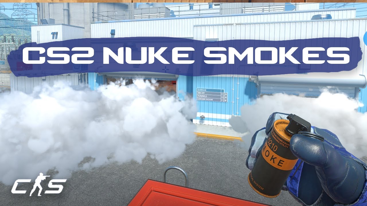 CS2 Nuke - EVERY T-Side Smoke in 3 MINUTES! - YouTube
