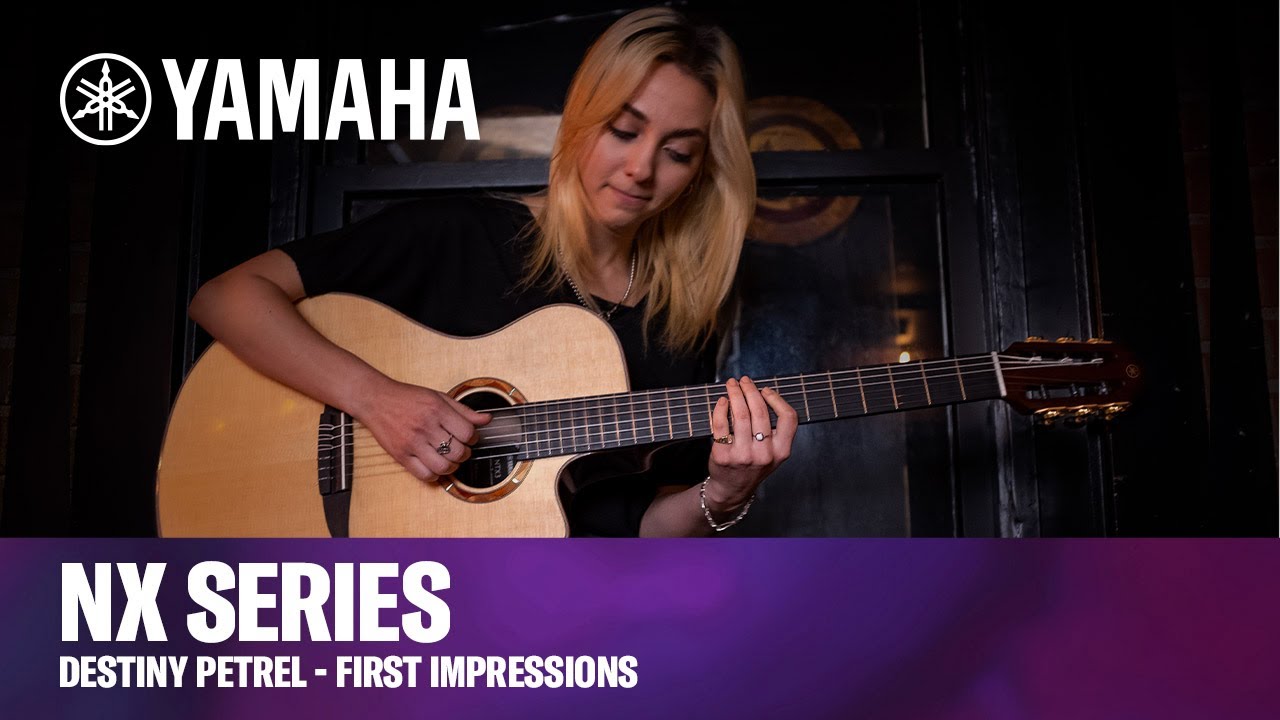 Yamaha | Destiny Petrel on the NTX3 Acoustic-Electric Nylon-String ...