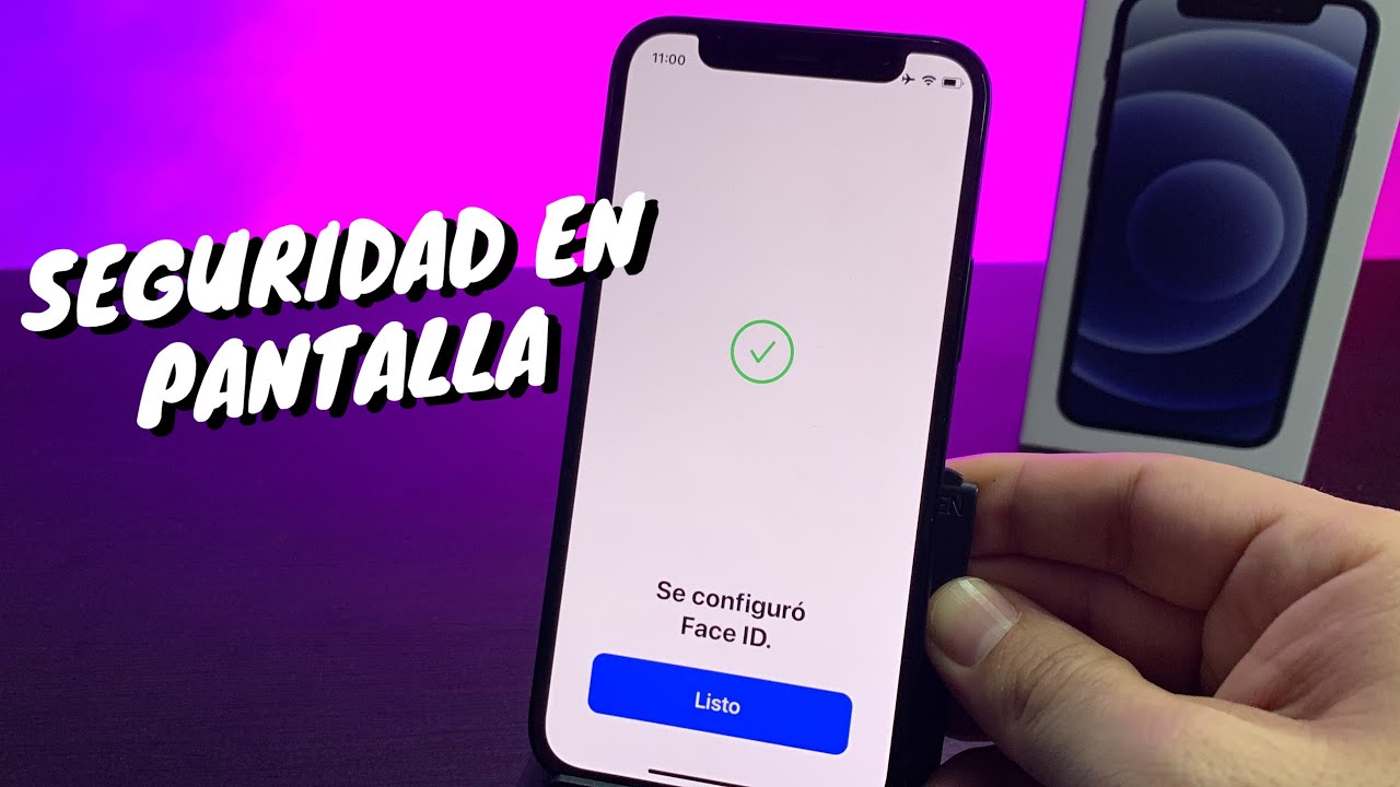 IPHONE 12 Mini ☑️Activa la Seguridad En Pantalla /Pin / Contraseña/ o ...