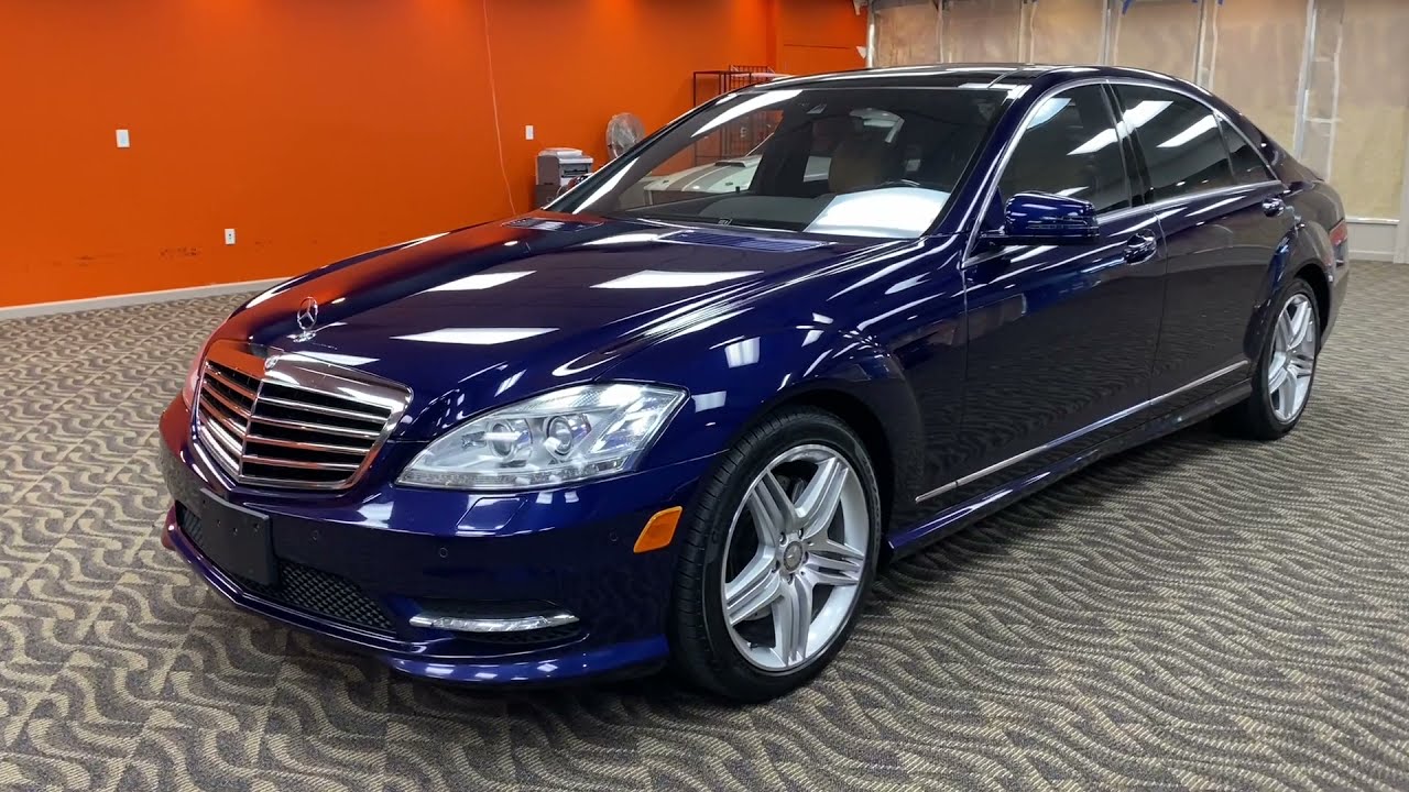 2013 Mercedes Benz S550 Designo Driving Walkaround & Paint Meter ...