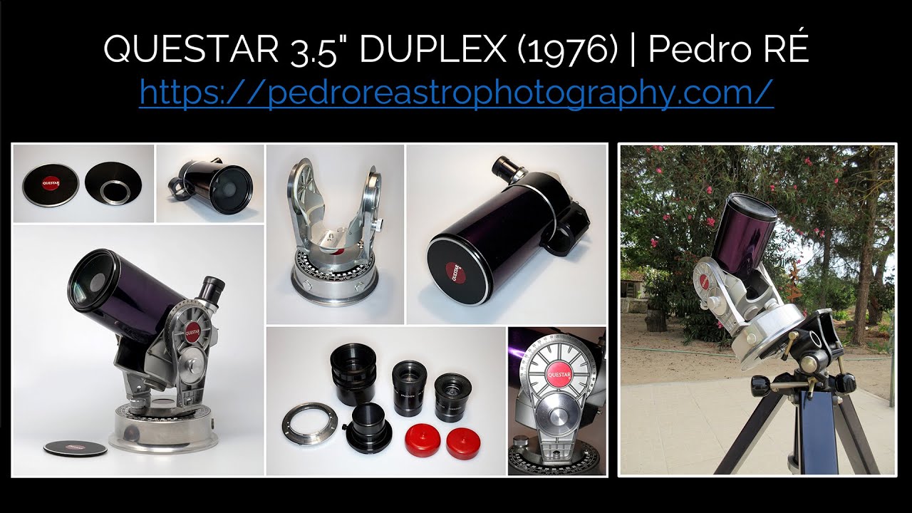 QUESTAR 3.5" DUPLEX (1976) | Pedro RE' - YouTube