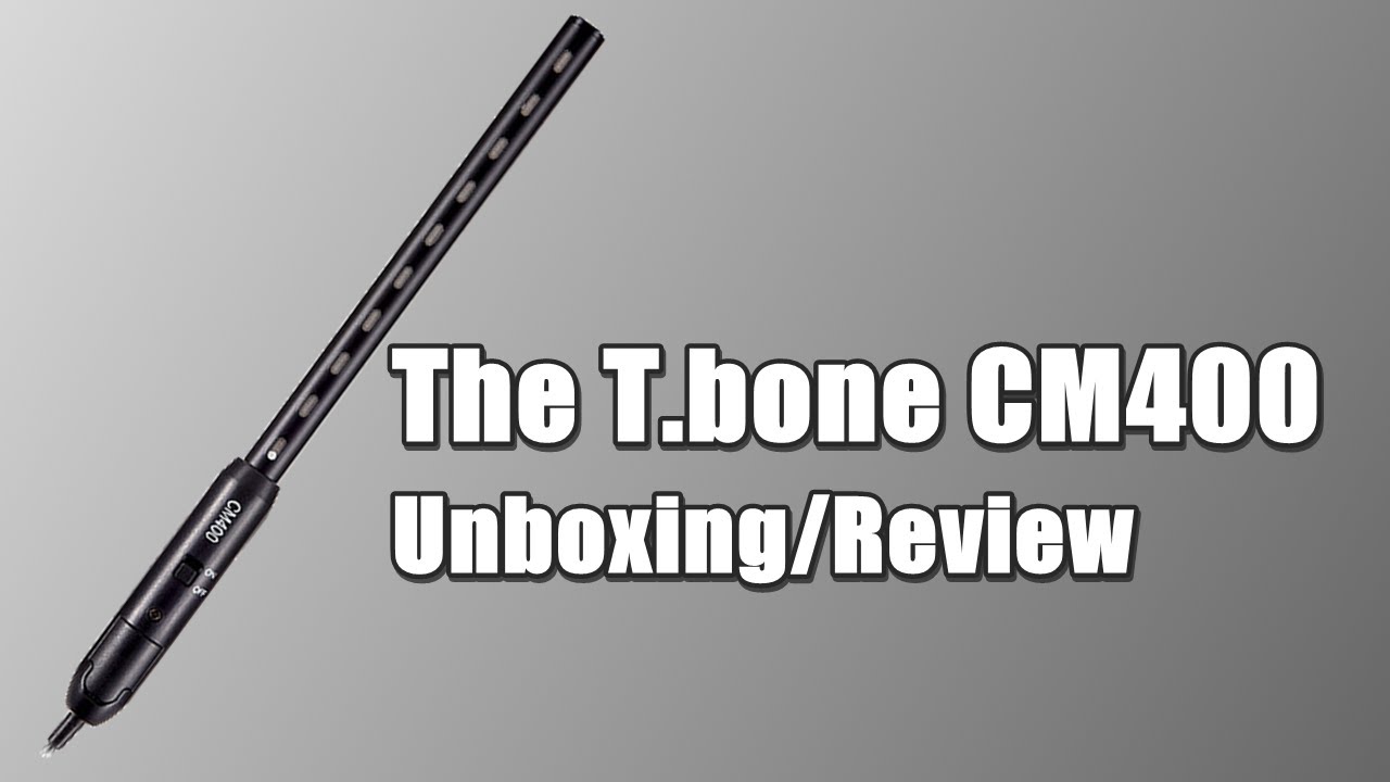 The t.bone CM 400 - Review - YouTube