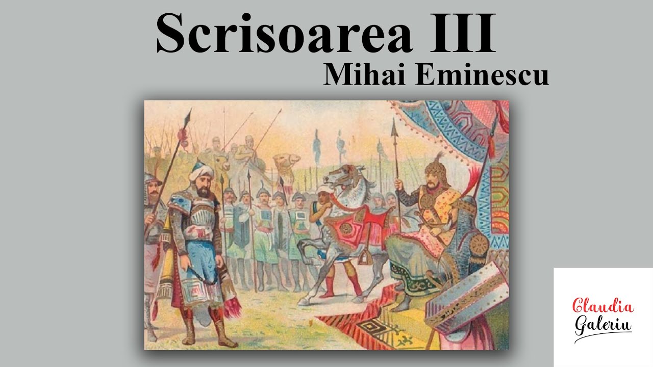 Scrisoarea III | Scrisoarea a 3 a de Mihai Eminescu | Scrisoarea III ...