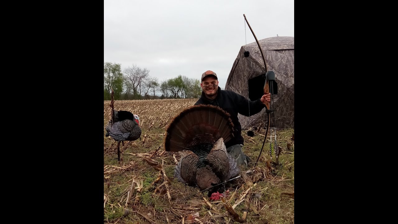 Longbow Turkey Head Shot - YouTube