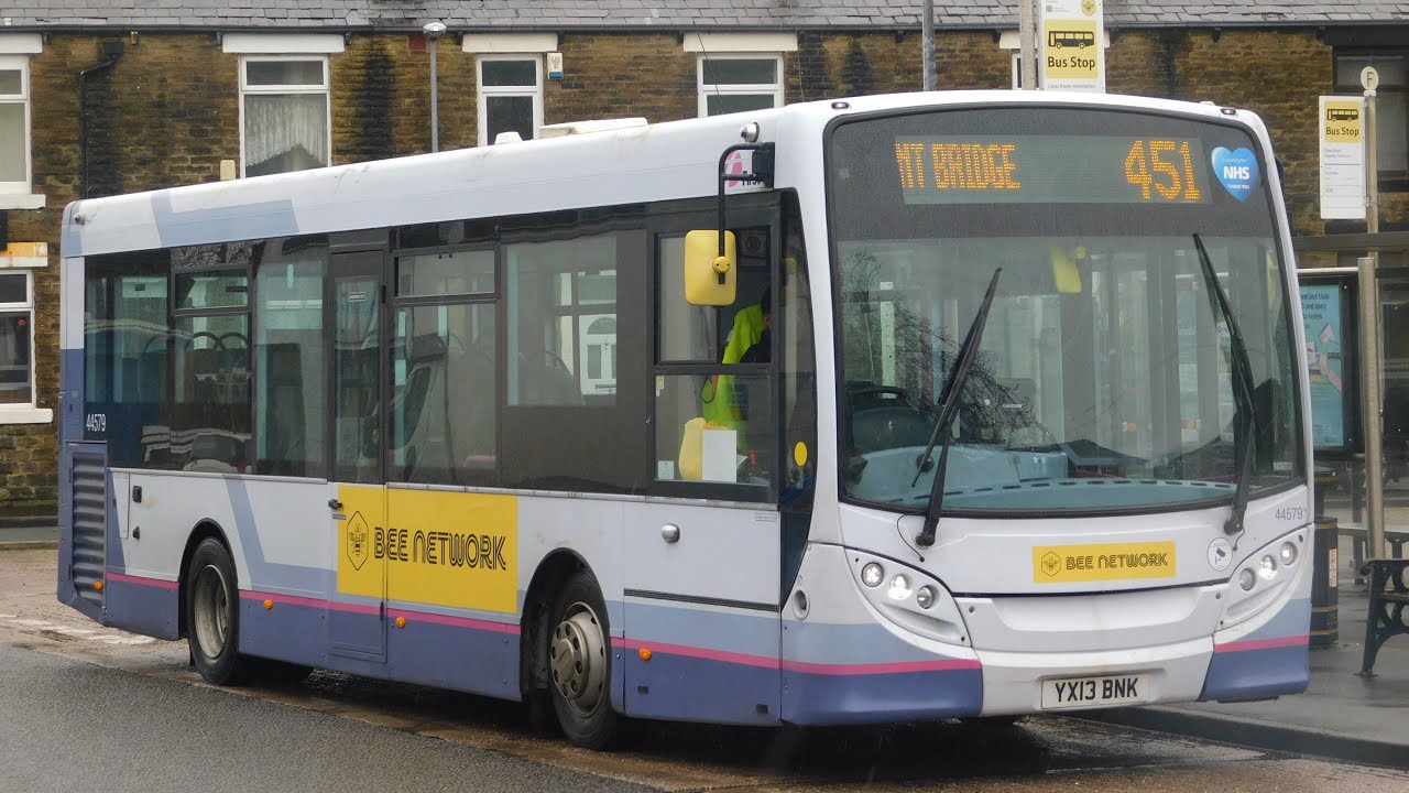 THRASHY Loan!! | ADL Enviro200 44579 (YX13 BNK) | FirstBus 'Bee Network ...