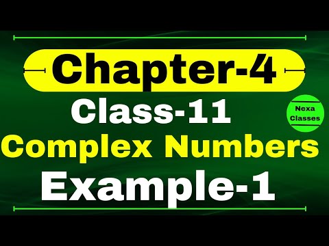 Example 1 Chapter 4 Class 11 Math | Complex Numbers and Quadratic ...