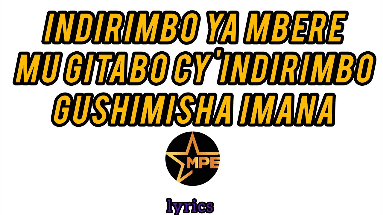 Uri uwera Uwera lyrics by Master phil indirimbo ya 1 mugushimisha - YouTube