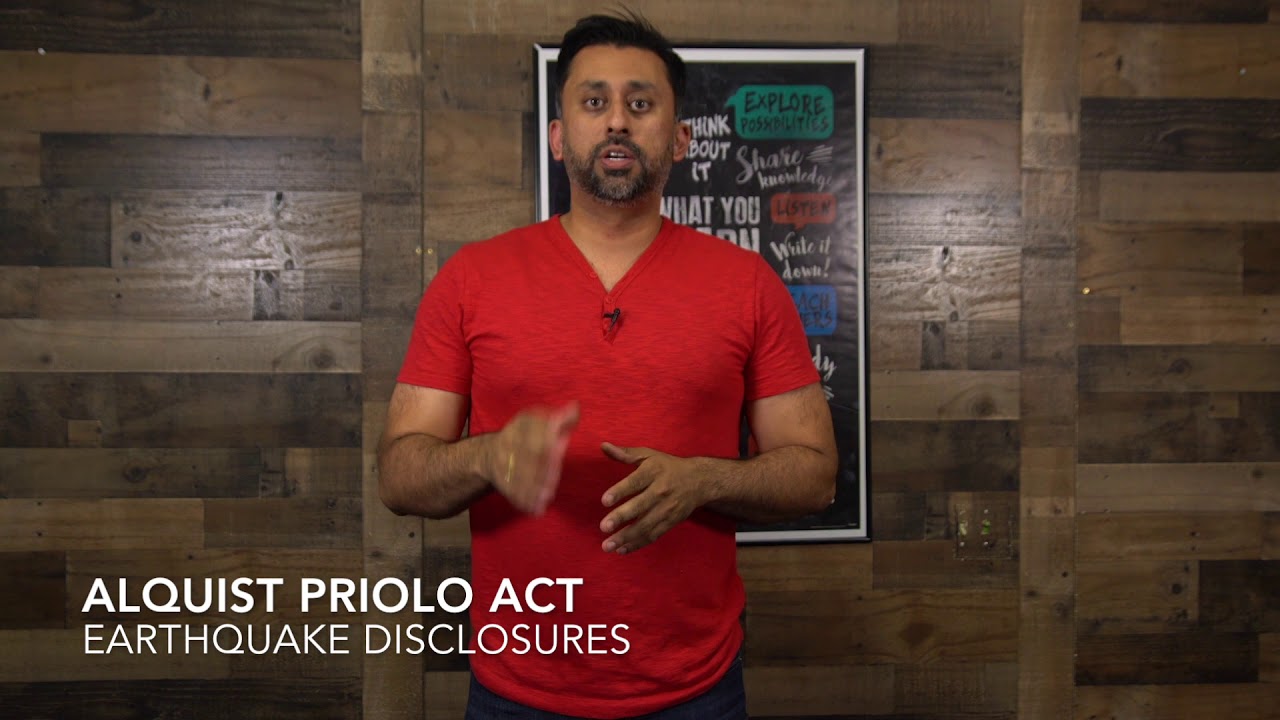 Tuesday tip of the week - Alquist Priolo - YouTube